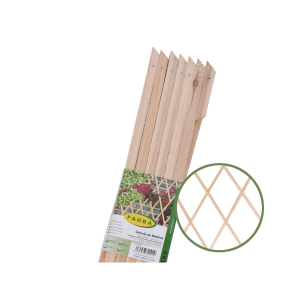 Celosía de madera FAURA – Tu piscina y jardín