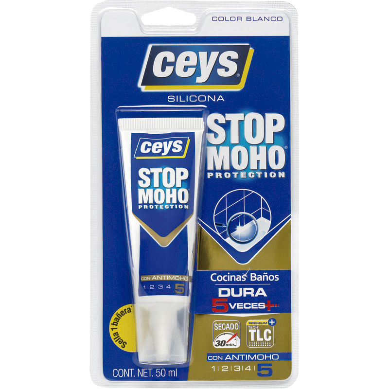 Silicona stop moho cocinas y baños Ceys – Tu piscina y jardín